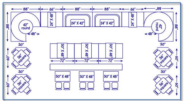 Driving sales with the right restaurant table configurations